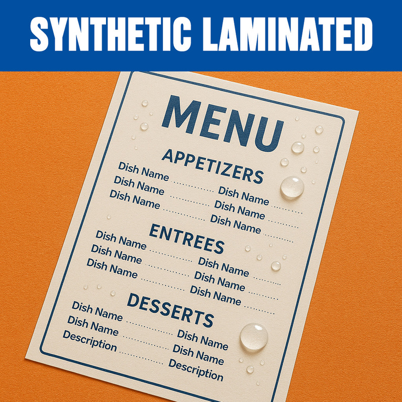 Custom Menus – Restaurant and Bar Menus | IMAGE ZONE